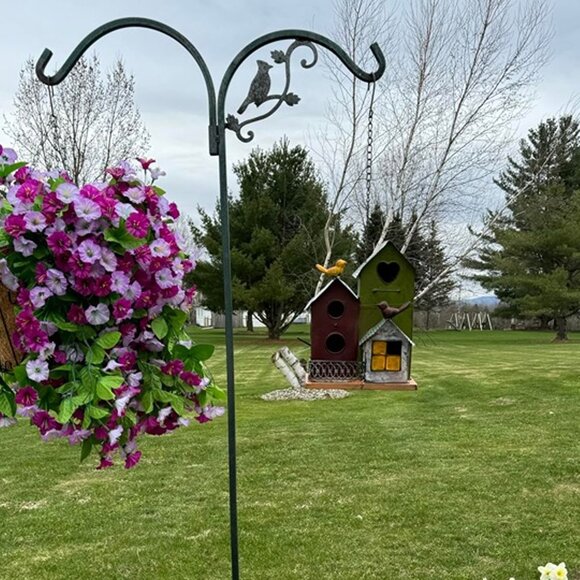 Accents | New Metal Bird Houses For Outside Hanging Multi House ...